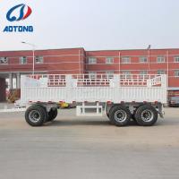 China 2/3 Axle Dump Draw Bar Trailer Full Trailer with 28 Ton Two Speed Landing Gear and 12R22.5 Tires for sale