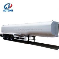 China 45 m3 Tri Axle Fuel Tank Semi Trailer/Aluminum Alloy Tanker/Liquid Tanker Semi Trailer for sale