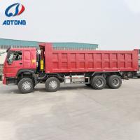 China HW76 Cab WEICHAI Engine 371 Hydraulic Cylinder Dump Truck and 40 Ton Sand Tipper Trucks for sale