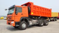 China Euro 2/3/4 Left Steering Small Tipper Truck for Heavy Duty Construction Workload for sale