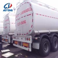 China 45000 Liters Stainless Steel Fuel Tanker Trailer for Tri-Axle Bitumen Tanker Truck Trailer for sale