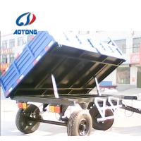China 13 Ton Capacity Axle Small Mini Tractor Trailer for Walking Tractor for sale