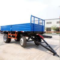 China Farm Tractor 15T 2-Axle Hydraulic Dump Trailer with Draw Bar Customised Design for sale