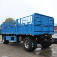 China Farm Tractor 15T 2-Axle Hydraulic Dump Trailer with Draw Bar Customised Design for sale
