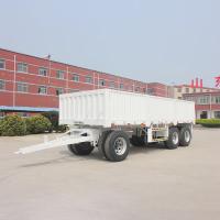 China Farm Tractor 15T 2-Axle Hydraulic Dump Trailer with Draw Bar Customised Design for sale
