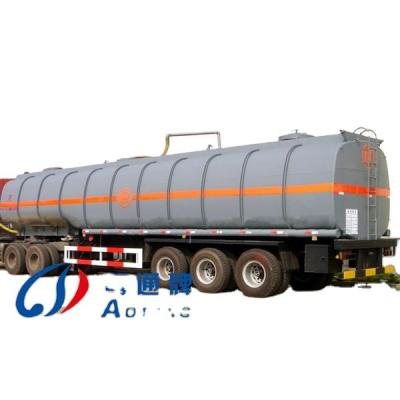 China 24V 7 ways electric system fuel tanker trailer for 20-60 cubic meter heating system for sale