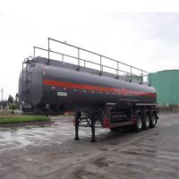 China 24V 7 ways electric system fuel tanker trailer for 20-60 cubic meter heating system for sale