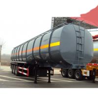 China 24V 7 ways electric system fuel tanker trailer for 20-60 cubic meter heating system for sale