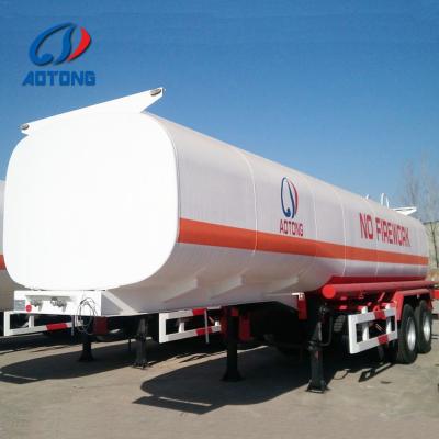 China 54000 Liters Fuel Tanker Trailer with Multi Compartments and 3 Axles in Ghana at Best for sale