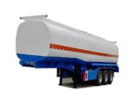 China 54000 Liters Fuel Tanker Trailer with Multi Compartments and 3 Axles in Ghana at Best for sale