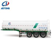 China 3 Axle 48000 Liters Aluminum Alloy Fuel Tanker Semi Trailer for Fuel Transportation for sale