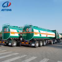 China Widely Used Aluminum Alloy Stainless Steel Liquid Milk Tanker Beer Tanker Semi Trailer Truck for sale