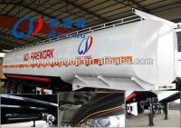 China 45000 Liters Water Transporting Semi Trailer with 3 Axles and Mechanical Suspension for sale