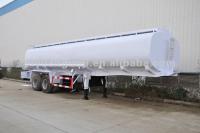 China 45000 Liters Water Transporting Semi Trailer with 3 Axles and Mechanical Suspension for sale