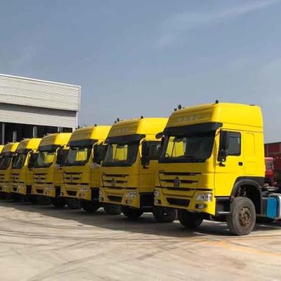 China 50 Ton Sinotruk Howo Cng Tractor Truck Head with Electronic Stability Control System for sale