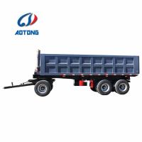 China Buyer's Request 2 Axle 20Tons Draw Bar Full Mesh Tipping Trailer Cargo Fence Trailer for sale