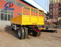 China 50T Max Payload Aotong Full Type Agricultural Small Box Trailer with Optional Bpw Axle for sale
