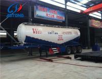 China 3 Axles Bulk Silo Carrier 30 60 65cbm 50t 66 Ton Cement Tank Semi Trailer for Product for sale