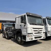 China Used Sinotruk Howo Tractor Truck with Maximum Torque Nm ≤500Nm and Engine Capacity 8L for sale