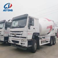 China Heavy Duty Self Loading Concrete Mixer Truck 4-15 Cubic Capacity for sale
