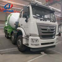 China Heavy Duty Self Loading Concrete Mixer Truck 4-15 Cubic Capacity for sale