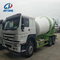 China Heavy Duty Self Loading Concrete Mixer Truck 4-15 Cubic Capacity for sale