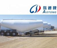 China 2/3/4 Axles 30-60cbm Air Compressor Bulker Carrier Silo Powder Bulk Cement Tank Semi Trailer for sale