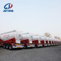 China FUWA BPW Optional 3 Axle Cement Carrier Trailer Tanker Truck for Bulk Silo Tank Transport for sale