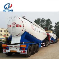 China FUWA BPW Optional 3 Axle Cement Carrier Trailer Tanker Truck for Bulk Silo Tank Transport for sale