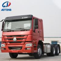 China 360° Rear Camera 6*6/4*2 A7 Tractor Truck Used Trailer Truck Head for Your Business for sale
