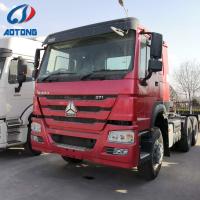 China 360° Rear Camera 6*6/4*2 A7 Tractor Truck Used Trailer Truck Head for Your Business for sale