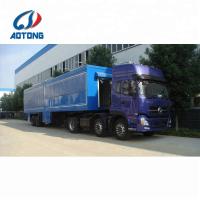 China Aluminum Alloy Mobile Stage Trailer 12500*2500*1550mm Hydraulic Trailer Manufacture for sale