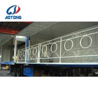 China Aluminum Alloy Mobile Stage Trailer 12500*2500*1550mm Hydraulic Trailer Manufacture for sale