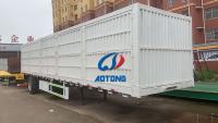 China 3 Axles Heavy Duty Sidewall Semi Truck Trailers For Cargo Transport for sale
