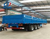 China Detachable Side Wall Semi Trailer 40-80Tons Capacity FUWA/BPW Axles Truck Trailer for sale