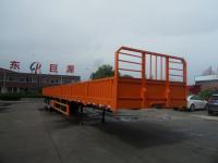 China 50#/90# Exchangeable Tractor Pin Steel Fence Cargo Semi Trailer With FUWA/BPW Axles for sale