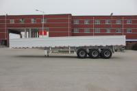 China 50/90# Exchangeable Type Steel Heavy Duty Semi Trailer For Safe Bulk Goods Transportation for sale