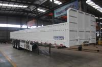 China 50/90# Exchangeable Type Steel Heavy Duty Semi Trailer For Safe Bulk Goods Transportation for sale