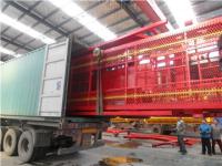 China 2 Axle Double Speed Landing Leg Car Carrier Trailer For Vehicle Transport for sale