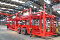 China Double Deck 2 Axles Car Transport Semi Trailer For Vehicle Carrier Truck Trailers for sale