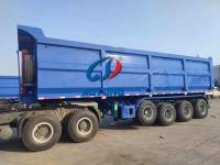 China 30T-60T Rear Dump Tipping Trailer With Hydraulic Lifting For Coal Transportation for sale