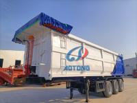 China 30T-60T Rear Dump Tipping Trailer With Hydraulic Lifting For Coal Transportation for sale