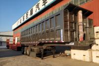 China 3 Axles New Produced Dump / Tipping Semi Trailers With U Shape / Square Shape Box for sale