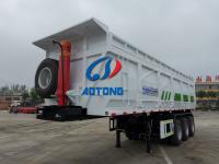 China Sand Transportation 3 Axles FUWA / BPW Semi Trailer Dump Truck Trailers New Produced for sale