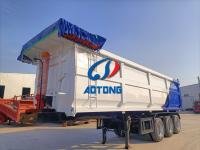 China Sand Transportation 3 Axles FUWA / BPW Semi Trailer Dump Truck Trailers New Produced for sale