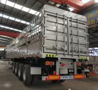 China Transport Bulk Vegetables Fence Semi Trailer Air Suspension / Mechanical Suspension for sale