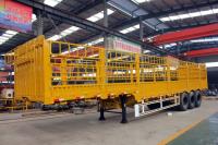 China FUWA / BPW Axle Fence Semi Trailer Customized for sale