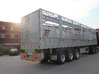 China 3 Axles Detachable Fence Type Cargo Carrier Semi Trailers In Logistic Industry for sale