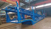 China Car Truck Trailer Vehicle Carrier Semi Trailers Hydraulic Floor SUV Carrier Trailers for sale