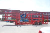 China Car Truck Trailer Vehicle Carrier Semi Trailers Hydraulic Floor SUV Carrier Trailers for sale